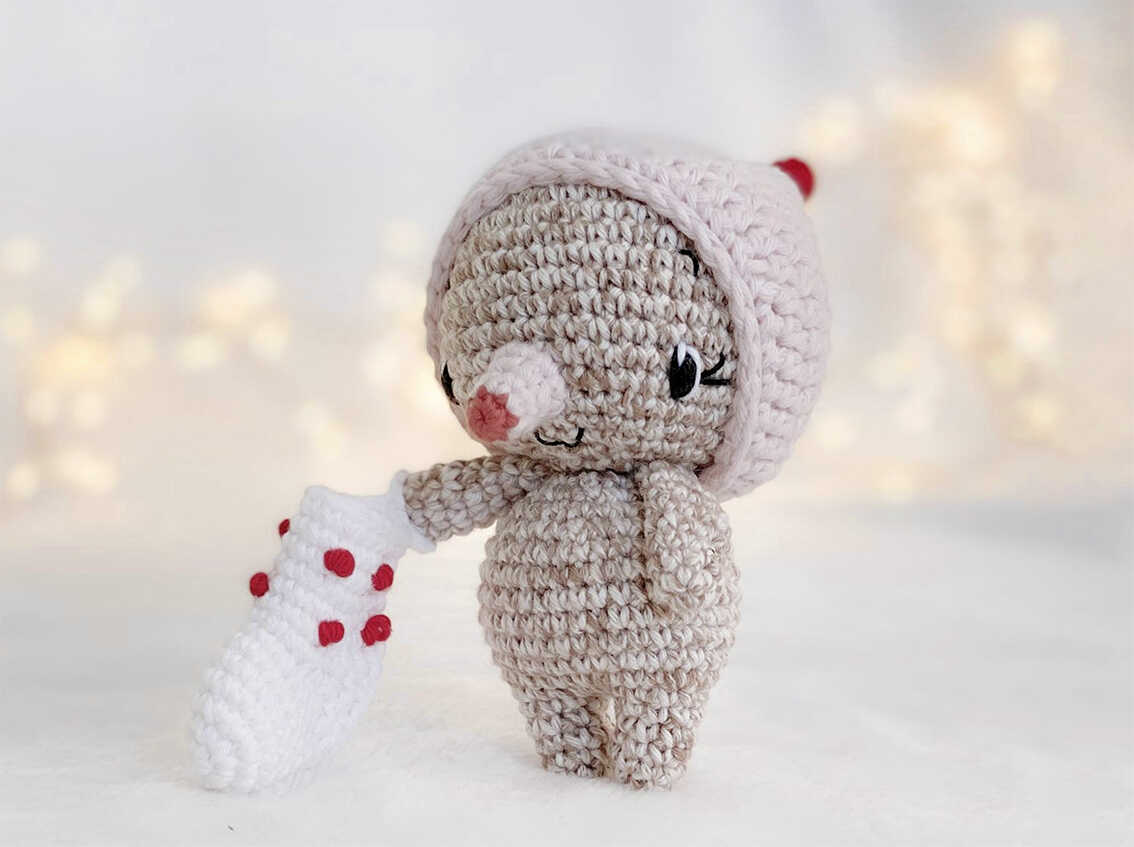 Amigurumi Cute Mole Crochet Free Pattern