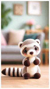 Crochet Ferret Amigurumi Free Pattern