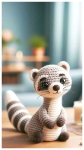 Crochet Ferret Amigurumi Free Pattern