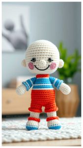 Crochet Boy Amigurumi Free Pattern