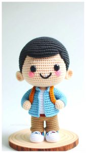 Crochet Boy Amigurumi Free Pattern