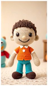 Crochet Boy Amigurumi Free Pattern