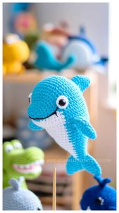 Amigurumi Mini Dolphin Crochet Free Pattern