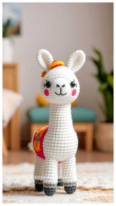 Crochet Llama Amigurumi Free Pattern