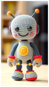 Amigurumi Robot Crochet Free Pattern