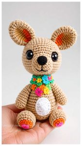 Amigurumi Kangaroo Crochet Free Pattern