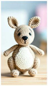 Amigurumi Kangaroo Crochet Free Pattern