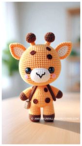 Amigurumi Gigi the Giraffe Crochet Free Pattern