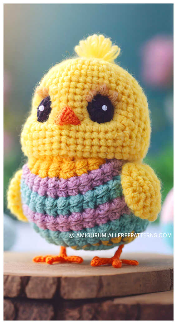 Crochet Easter Chick Amigurumi Free Pattern
