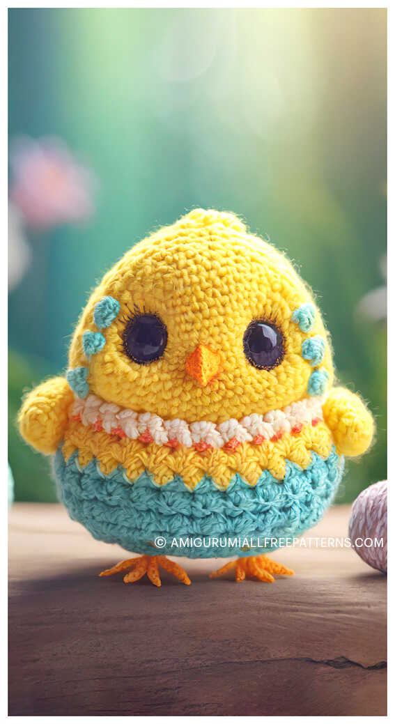 Crochet Easter Chick Amigurumi Free Pattern