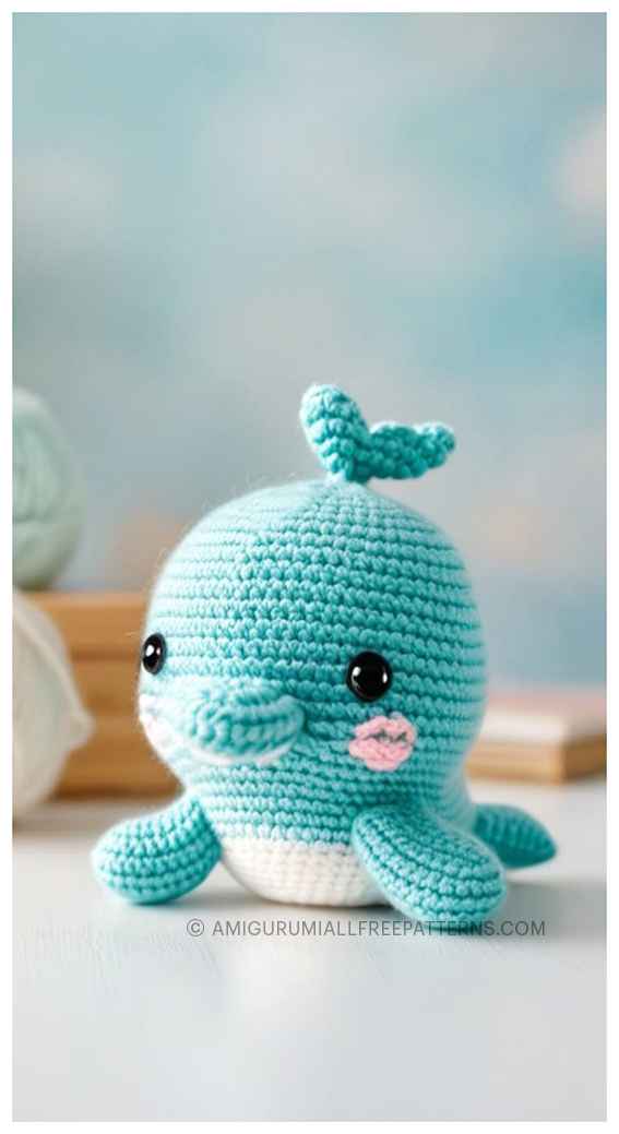 Amigurumi Whale Crochet Free Pattern