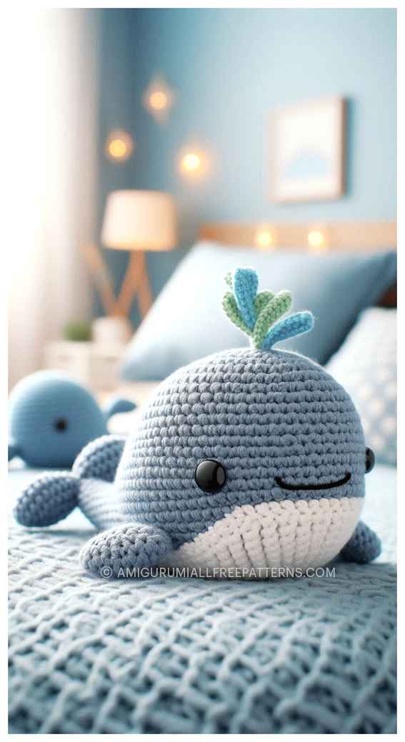 Amigurumi Whale Crochet Free Pattern