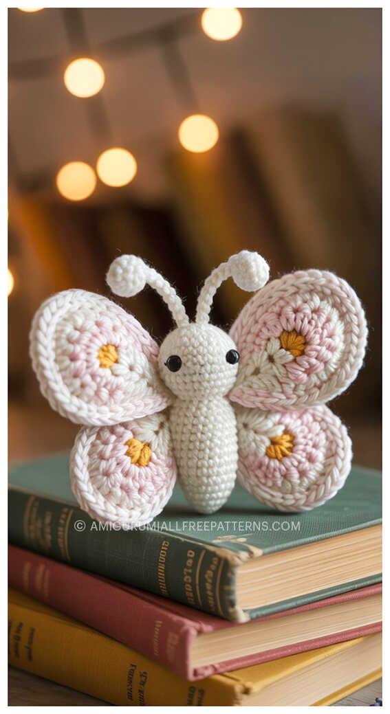 Amigurumi Butterfly Slim Free Crochet Pattern