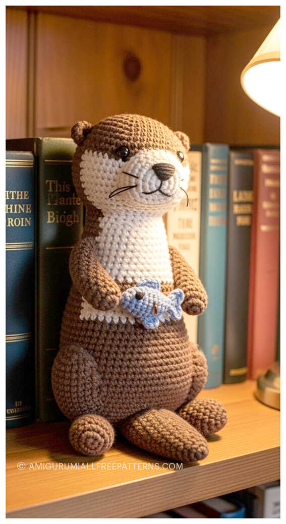 Amigurumi Mini Otter Crochet Free Pattern