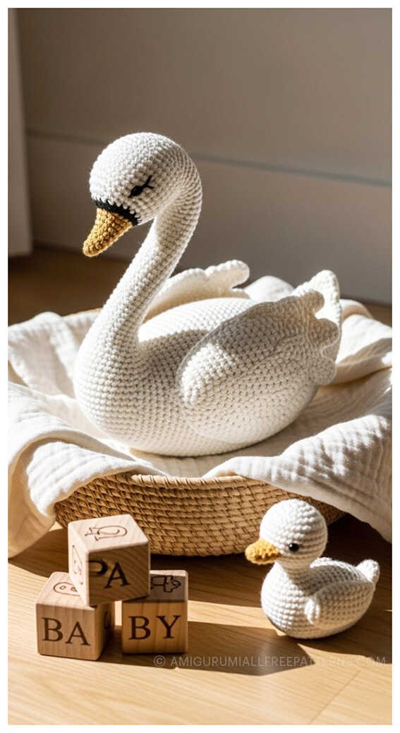 Crochet Swan Amigurumi Free Pattern - Free Amigurumi