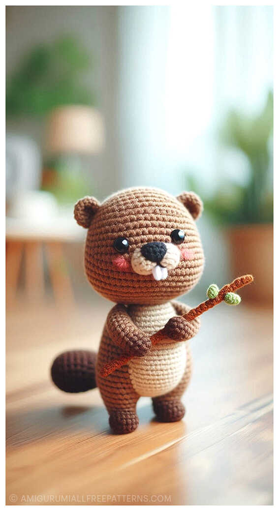 Crochet Beaver Amigurumi Free Pattern - Free Crochet Patterns