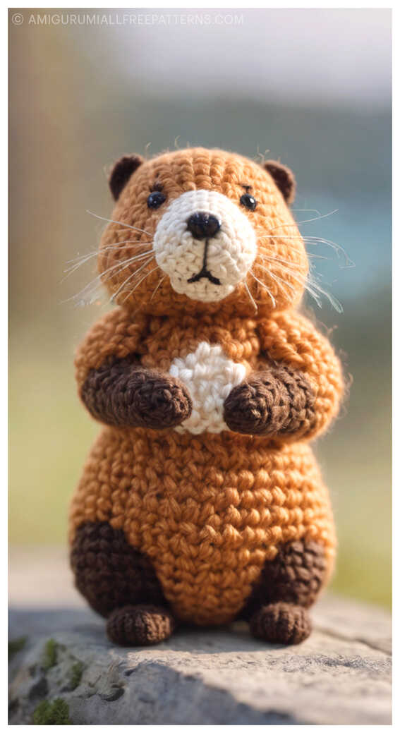 Crochet Beaver Amigurumi Free Pattern - Free Crochet Patterns