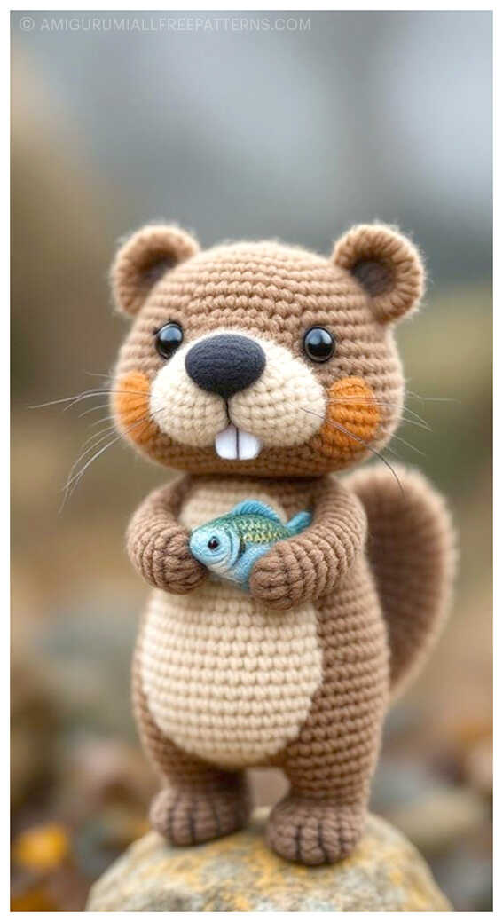 Crochet Beaver Amigurumi Free Pattern - Free Crochet Patterns