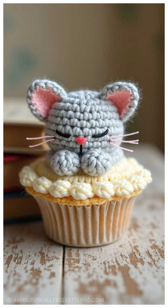 Amigurumi Cupcake Crochet Free Pattern