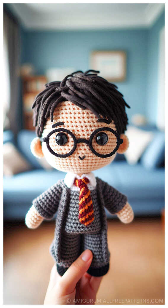 Crochet Harry Potter Amigurumi Free Pattern