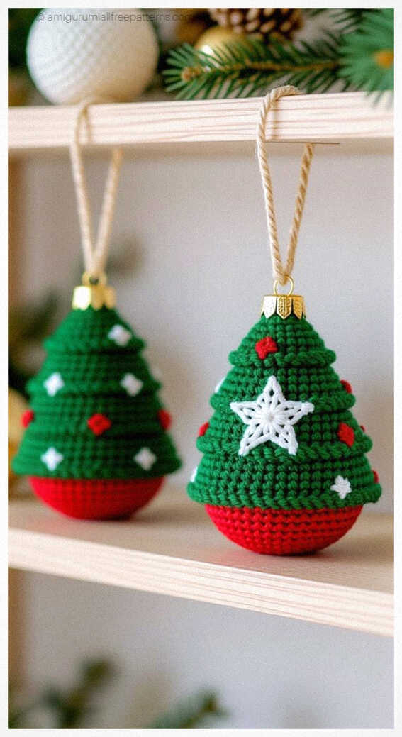 Christmas Ornaments Amigurumi – Free Crochet Pattern Set