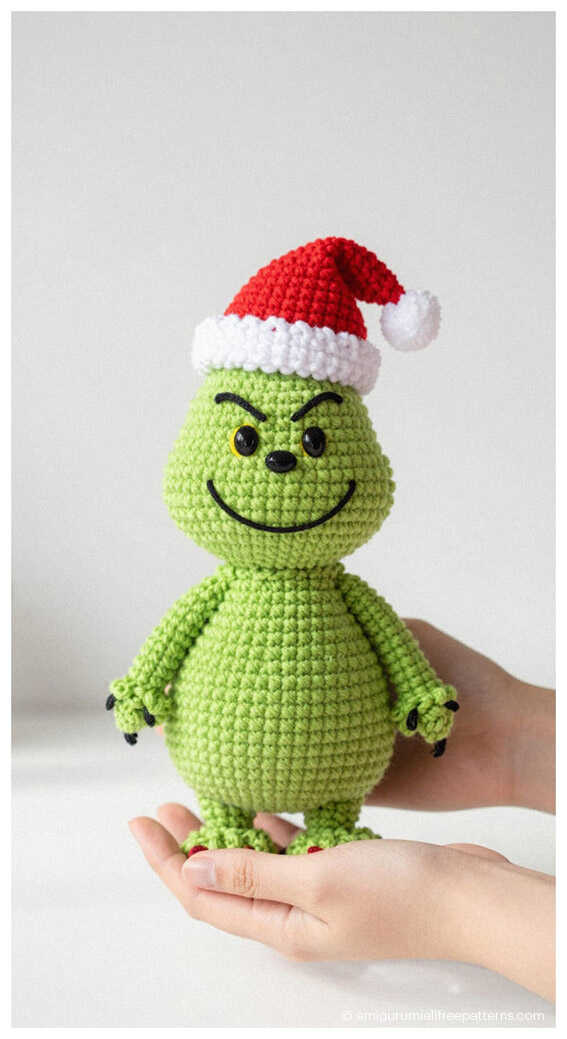 The Ultimate Grinch Amigurumi: Free Holiday Crochet Pattern Guide