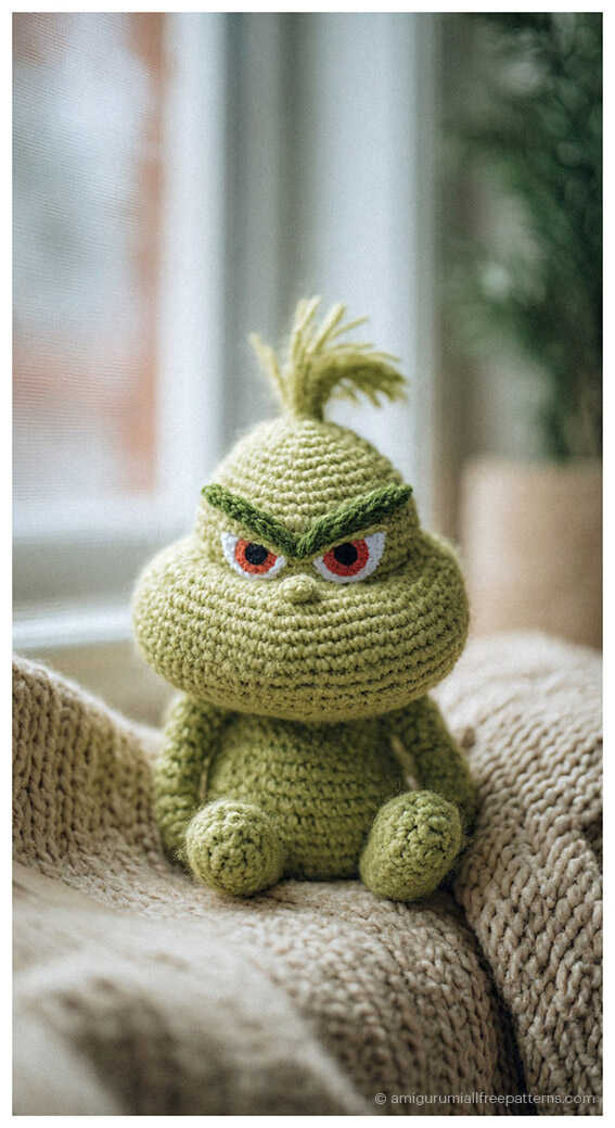 The Ultimate Grinch Amigurumi: Free Holiday Crochet Pattern Guide