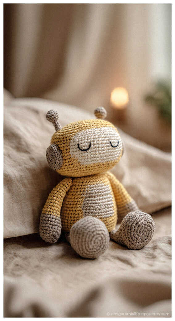 Free Robot Amigurumi Crochet Pattern: Beginner Friendly